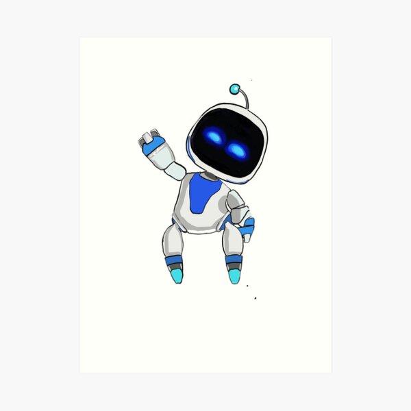 "Astrobot" Art Print by Ml0g0s | Redbubble