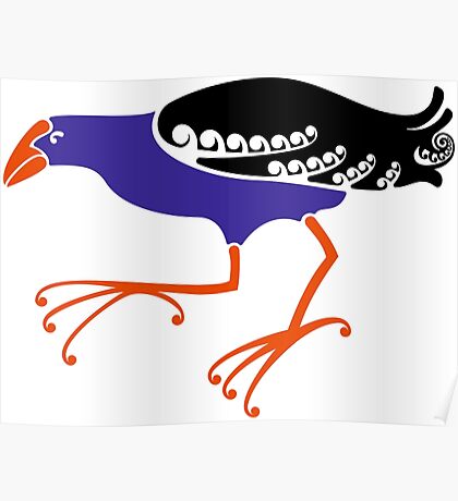 Pukeko: Prints | Redbubble