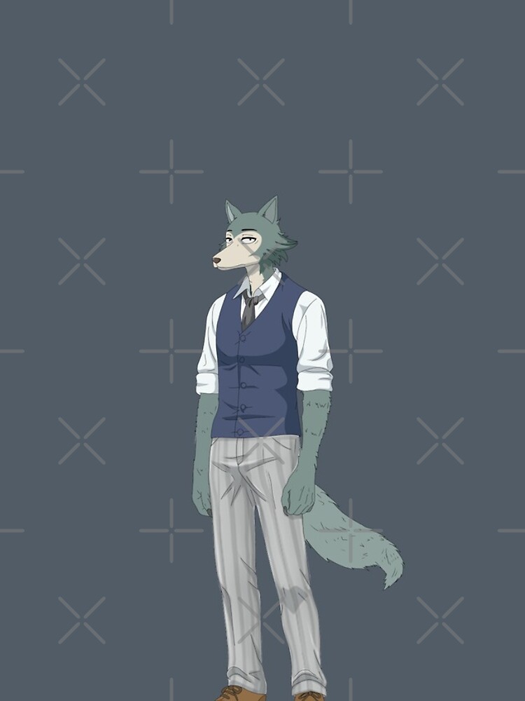 "Beastars: Legoshi the Grey Wolf" iPhone Case for Sale by Drakken-blue ...