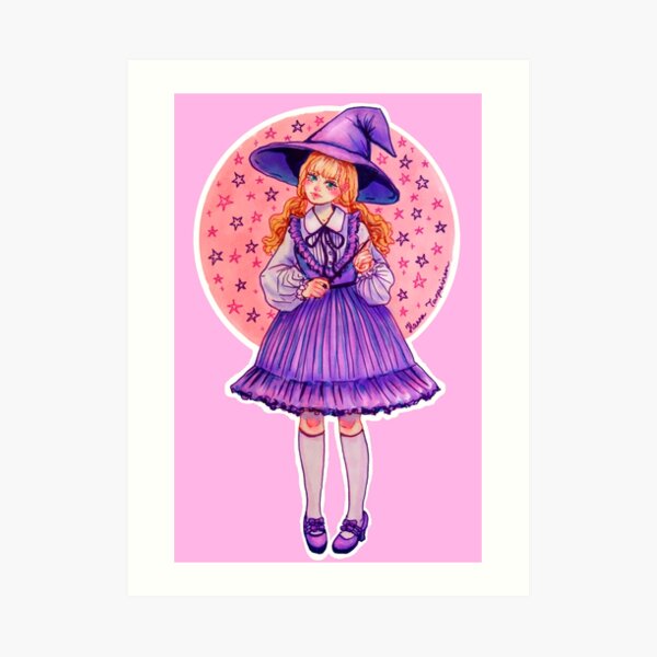 "Star Witch" Art Print by HannaTurpeinen | Redbubble