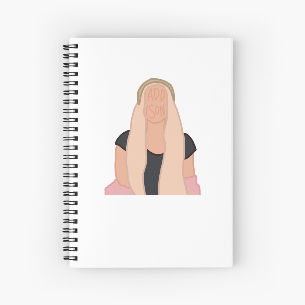Cahier à spirale « addison rae easterling tiktok tik tok dessin de ...