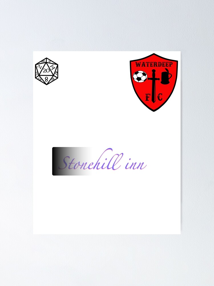 "Waterdeep F.C" Poster for Sale by Armor-class | Redbubble
