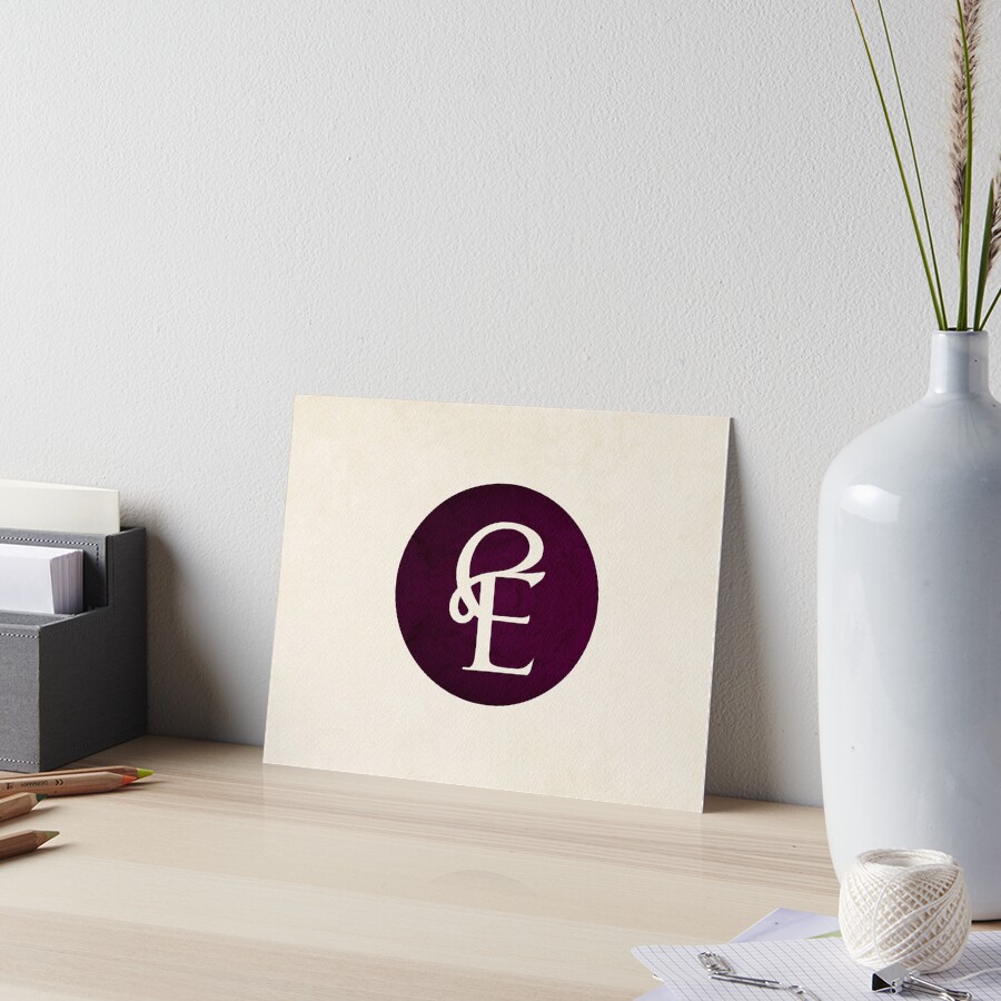 "Writing Generation - Logo" Art Board Print by gen-ecriture | Redbubble