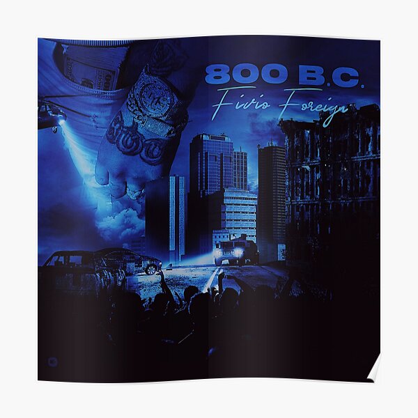 "Fivio Foreign" Poster von joseamos | Redbubble