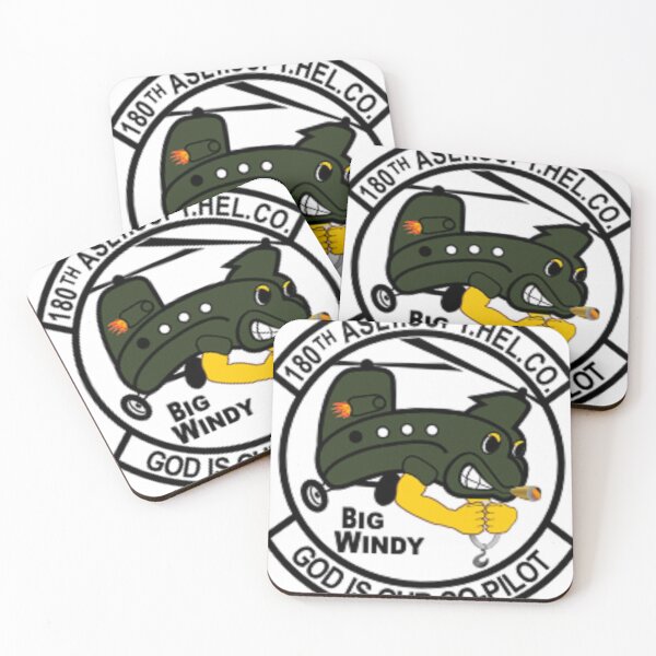 "US Army 180th Assault Support Helicopter Company Big Windy Sticker ...