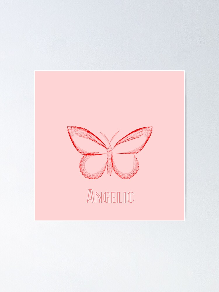 "Angelic butterfly" Poster by MiaMayaa | Redbubble
