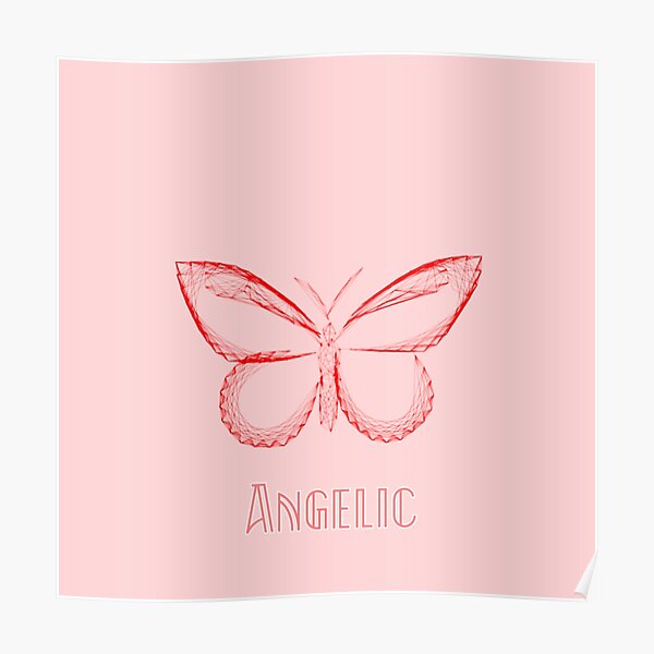 "Angelic butterfly" Poster by MiaMayaa | Redbubble