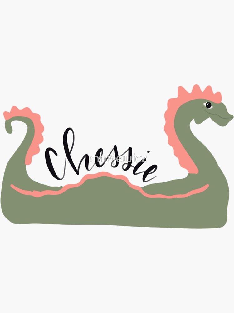 "Chessie" Sticker for Sale by mnajewicz | Redbubble