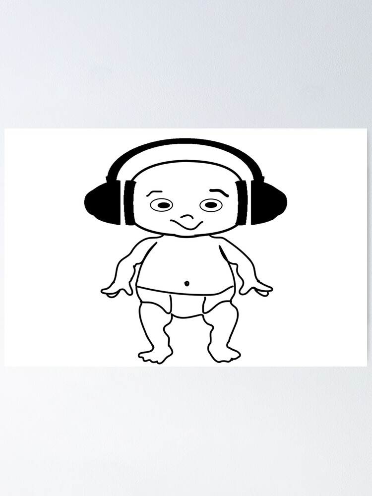 "baby mellow" Poster for Sale by scriptscode | Redbubble
