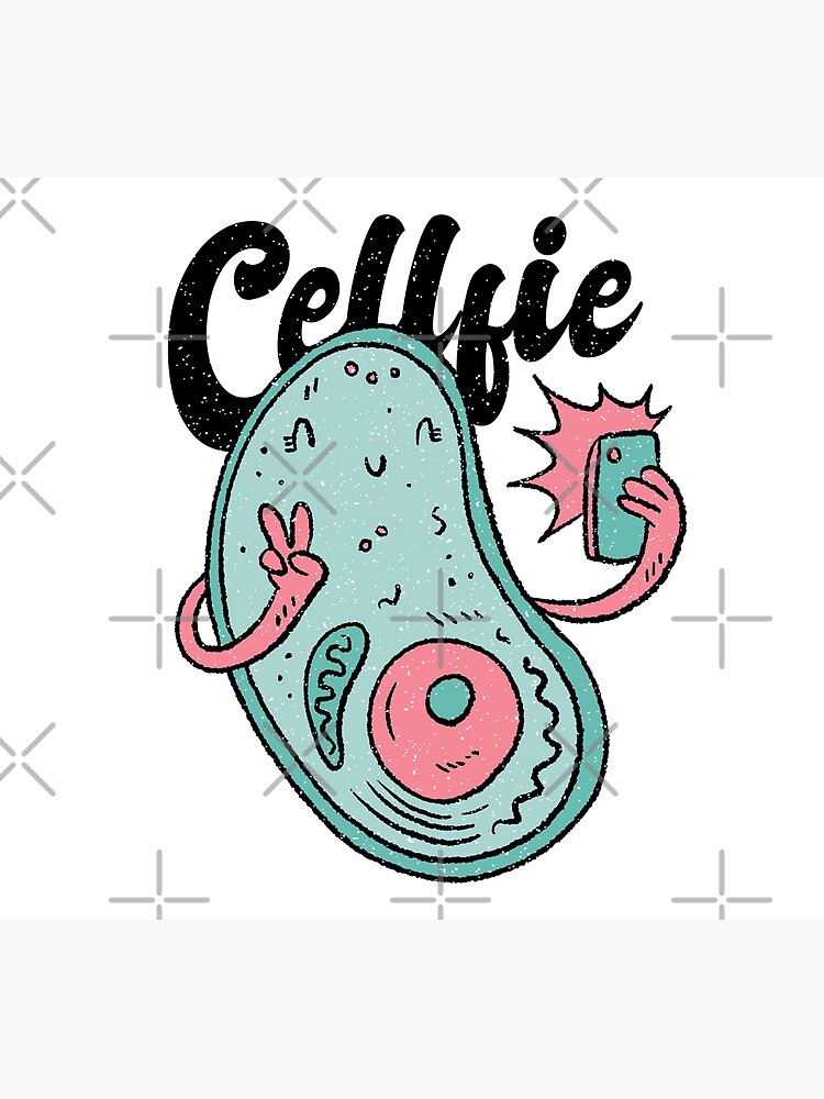"Cellfie | Cell Taking a Selfie" Poster for Sale by EdgyFunSop | Redbubble
