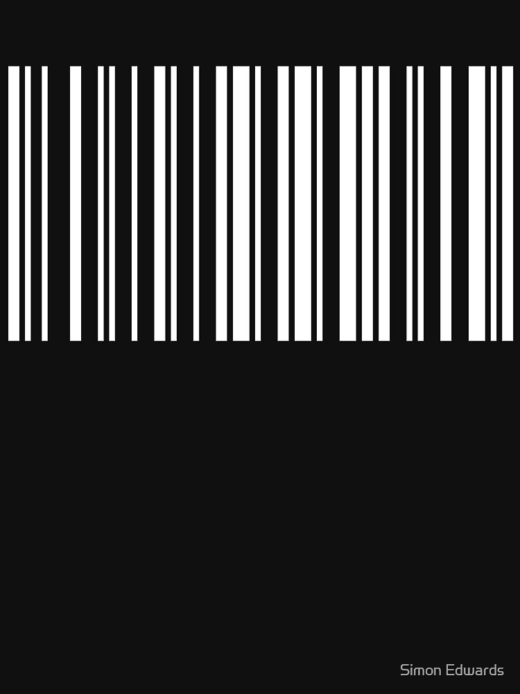 "HELLO in Barcode" T-shirt for Sale by FairytalePond | Redbubble ...