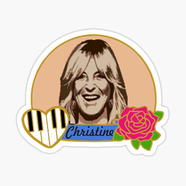 "christine" Sticker by dangerdancing2 | Redbubble