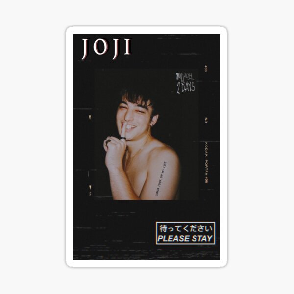 "Joji aesthetic wallpaper" Sticker for Sale by lunervie | Redbubble