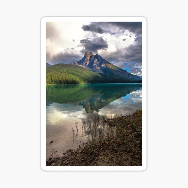 "Emerald Lake" Sticker for Sale by rferrier | Redbubble