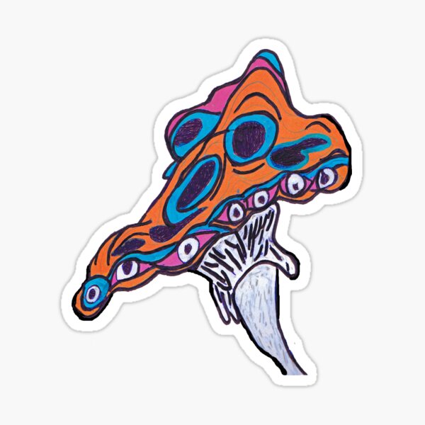 "Shroom" Sticker for Sale by DiscordDreams | Redbubble