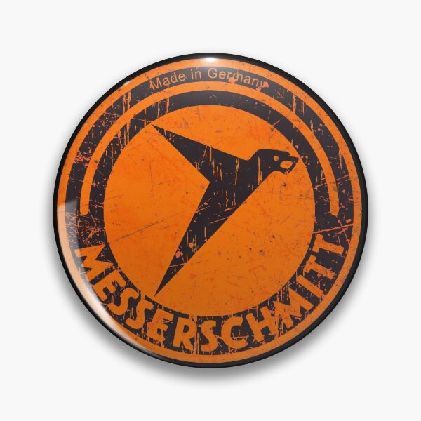 " Messerschmitt German Aircraft WW2 Logo" Pin by quark | Redbubble