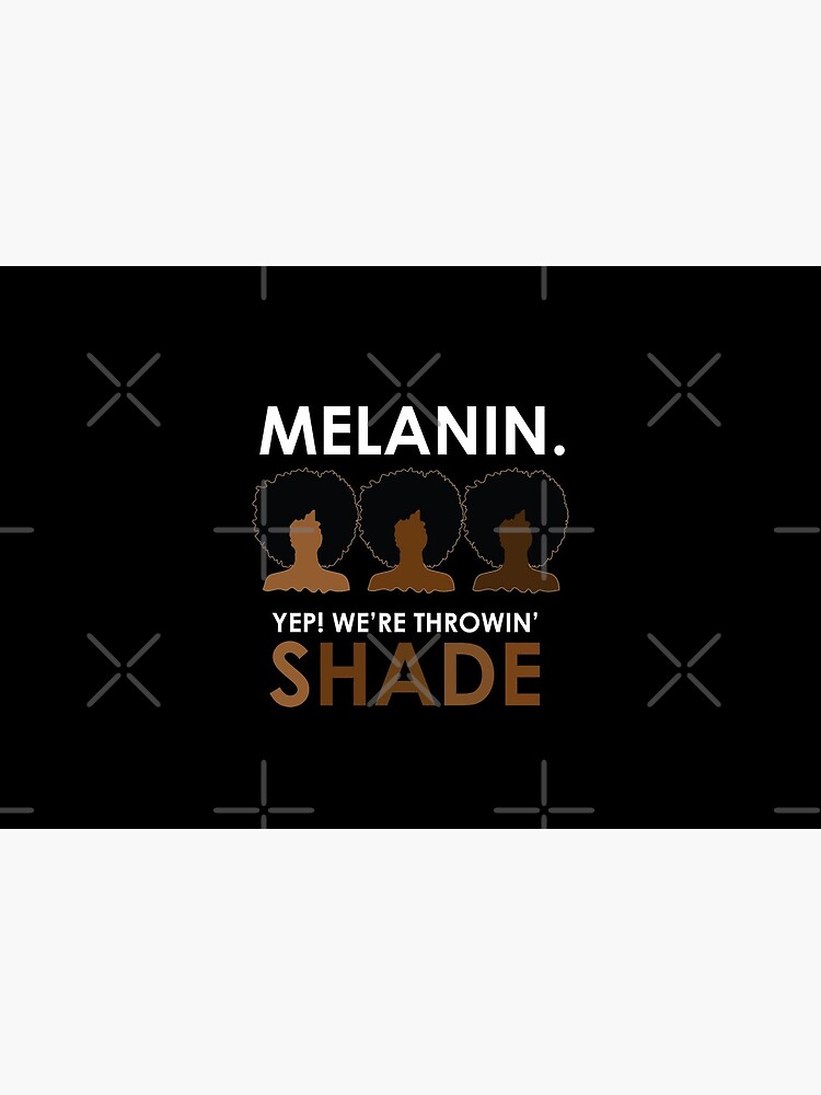 Melanin Throwin Shade Afro Art Mask For Sale By Blackartmatters