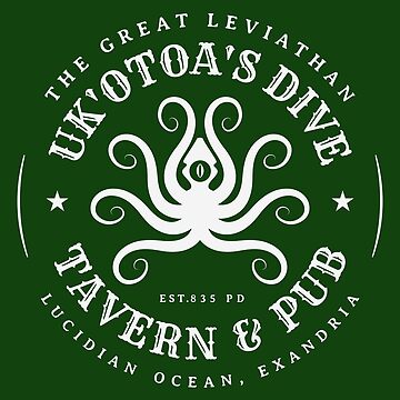 "Uk'otoa's Dive" Sticker for Sale by haileyheartless | Redbubble