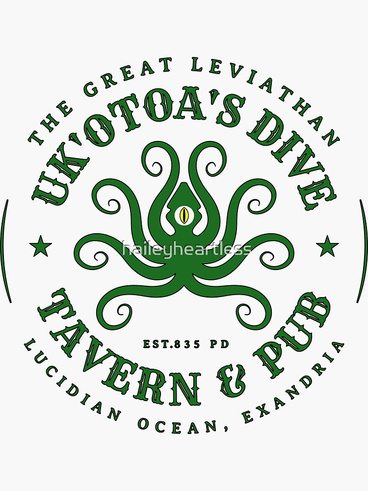 "Uk'otoa's Dive" Sticker for Sale by haileyheartless | Redbubble