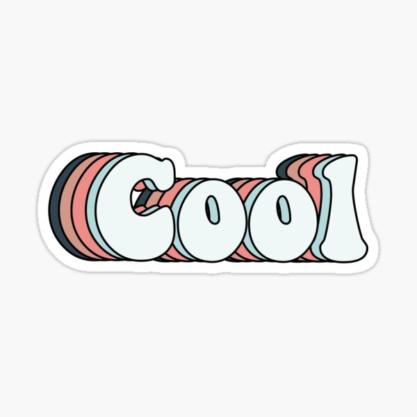"Cool Sticker" Sticker by HWinchester | Redbubble