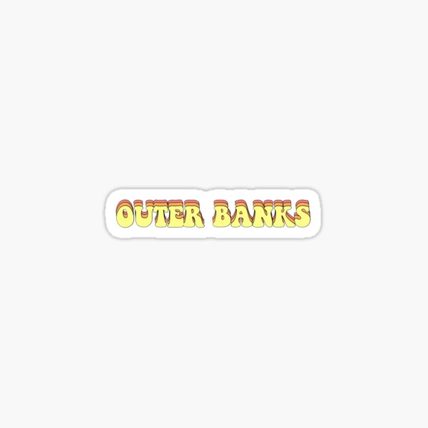 "Outer Banks OBX Sticker" Sticker by HWinchester | Redbubble