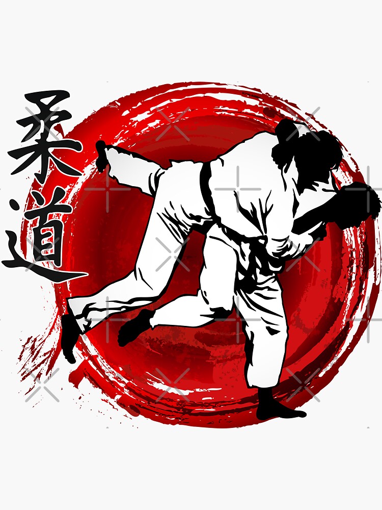 "Judo" Sticker for Sale by DCornel | Redbubble