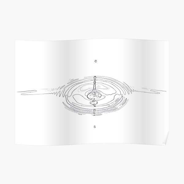 "Water Ripple" Poster by TheArtImp | Redbubble