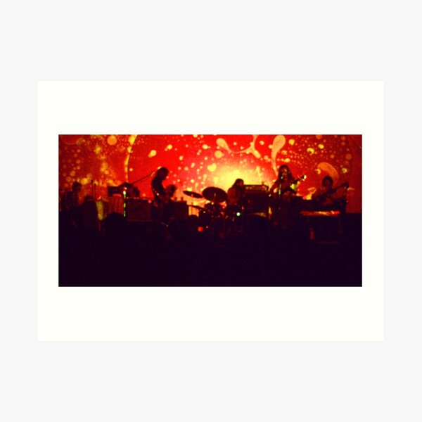 "Psychedelic Light Show by Captain Whizzo" Art Print for Sale by ...