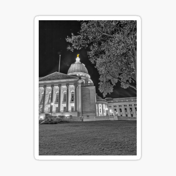 "Capitol - Madison - Wisconsin V" Sticker for Sale by ralser | Redbubble