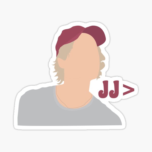 "JJ" Sticker for Sale by itsjuliacorreia | Redbubble