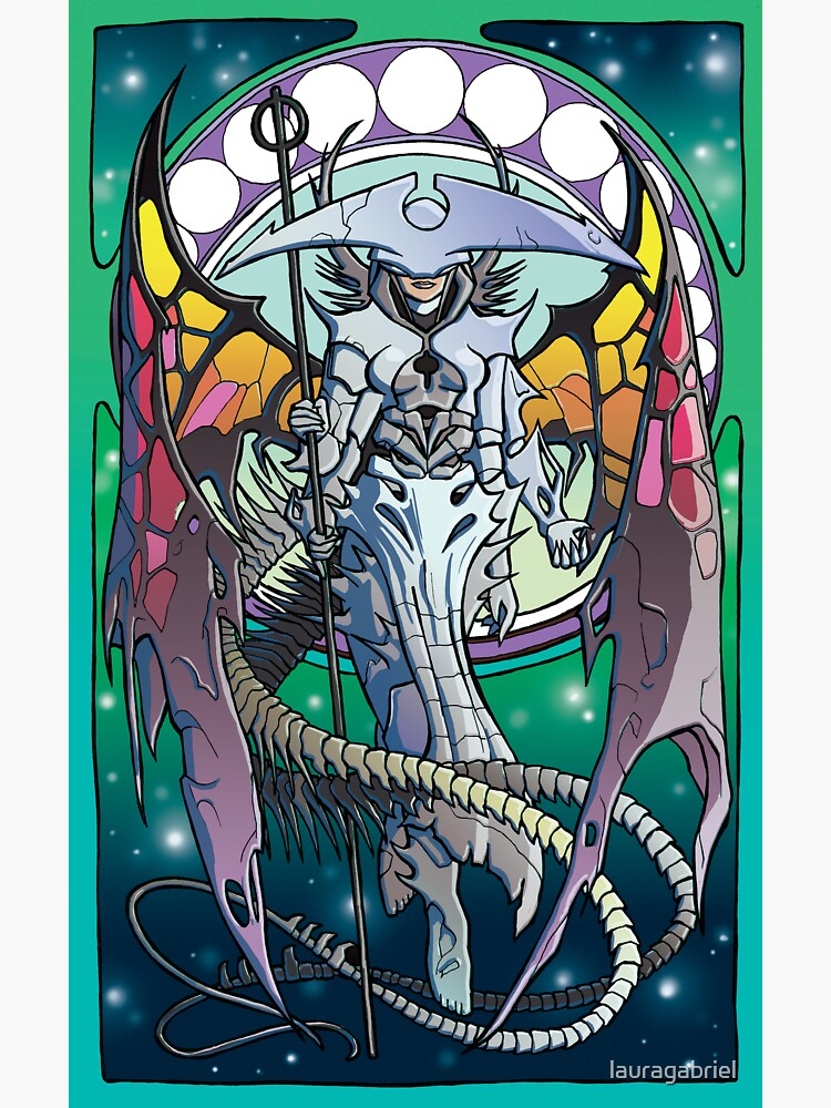 "Atraxa, Praetor's Voice" Sticker for Sale by lauragabriel | Redbubble