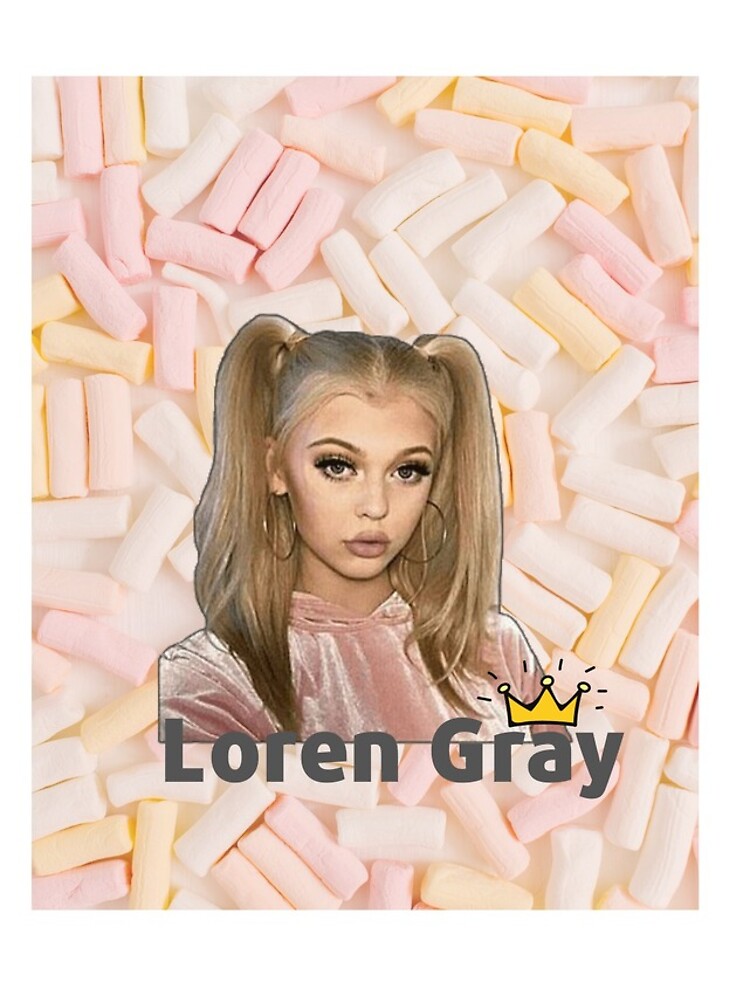 "Loren Gray Qeen" iPhone Case for Sale by yanamusii | Redbubble