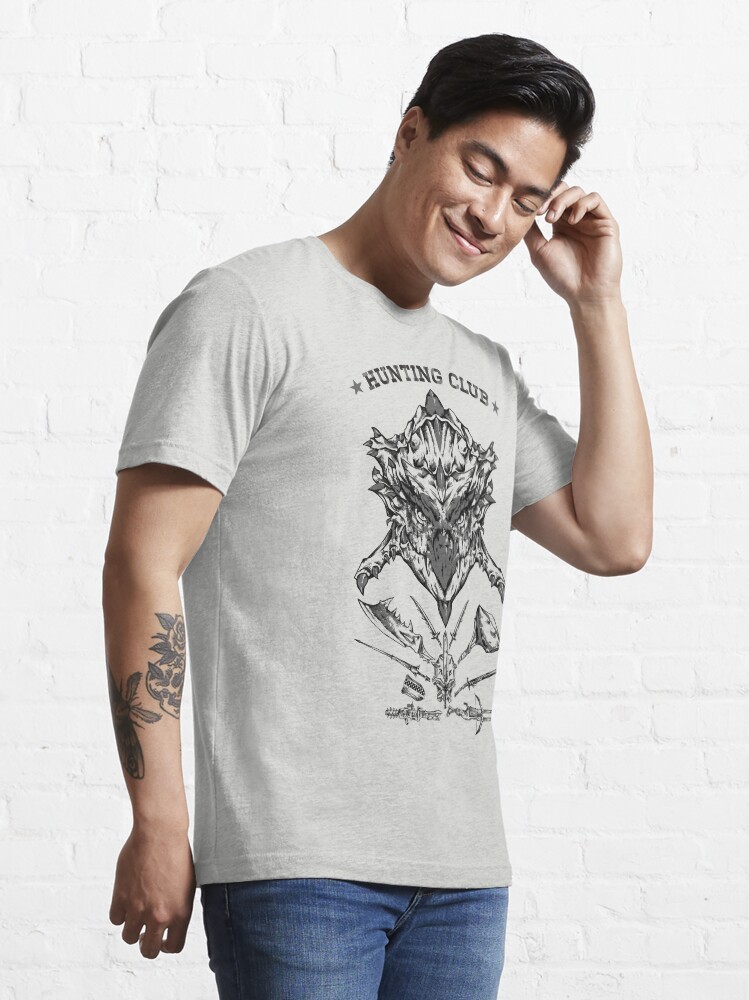 "Hunting Club" T-shirt for Sale by MeleeNinja | Redbubble | gaming t ...