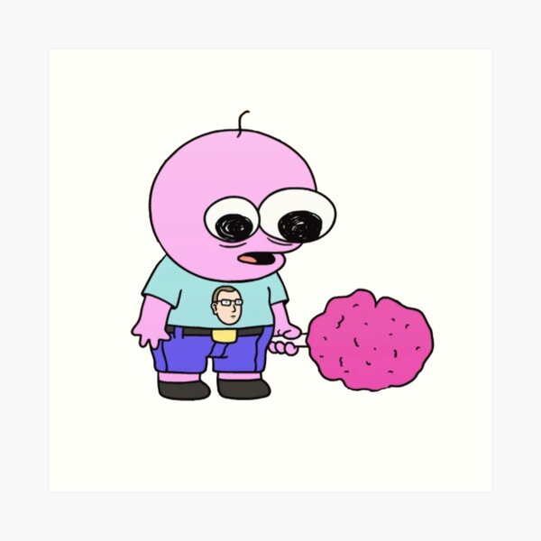 "Pim reaches depression - SMILING FRIENDS!" Art Print for Sale by At-mp ...