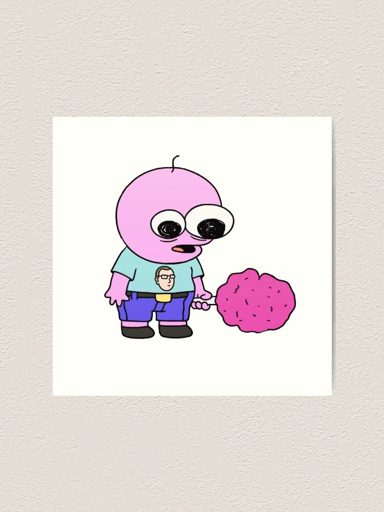 "Pim reaches depression - SMILING FRIENDS!" Art Print for Sale by At-mp ...