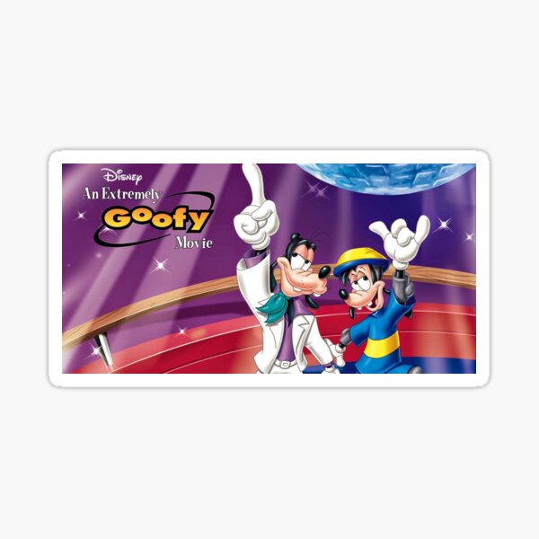 "extremely goofy movie" Sticker for Sale by ebransford | Redbubble