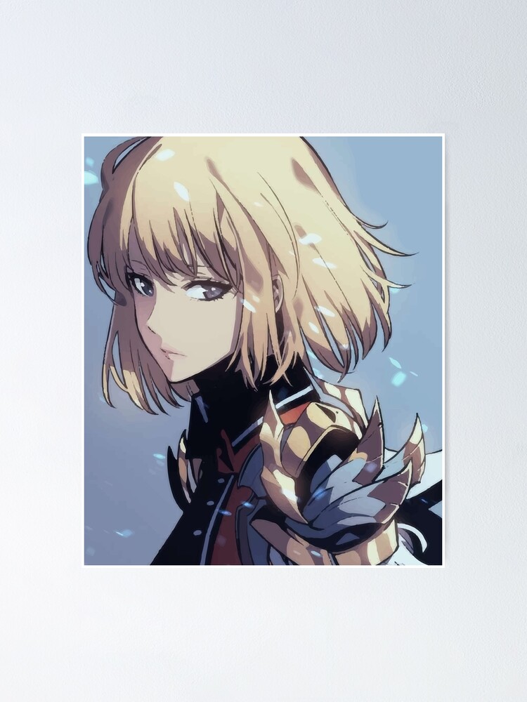 "Solo Leveling Cha Hae In" Poster by onemisael | Redbubble