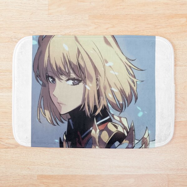 "Solo Leveling Cha Hae In" Bath Mat for Sale by onemisael | Redbubble
