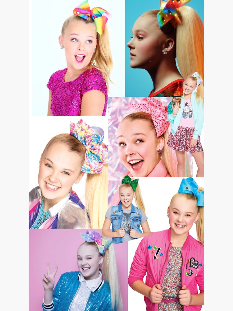 "Jojo Siwa Collage" Sticker by rdubs12 | Redbubble