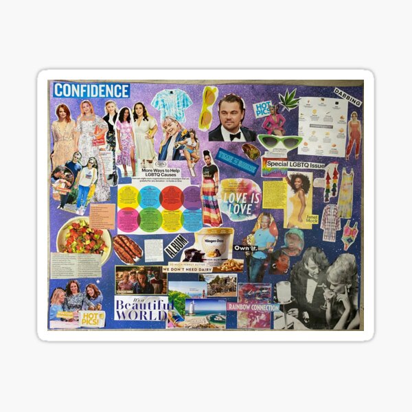 Vision Board Stickers | Redbubble