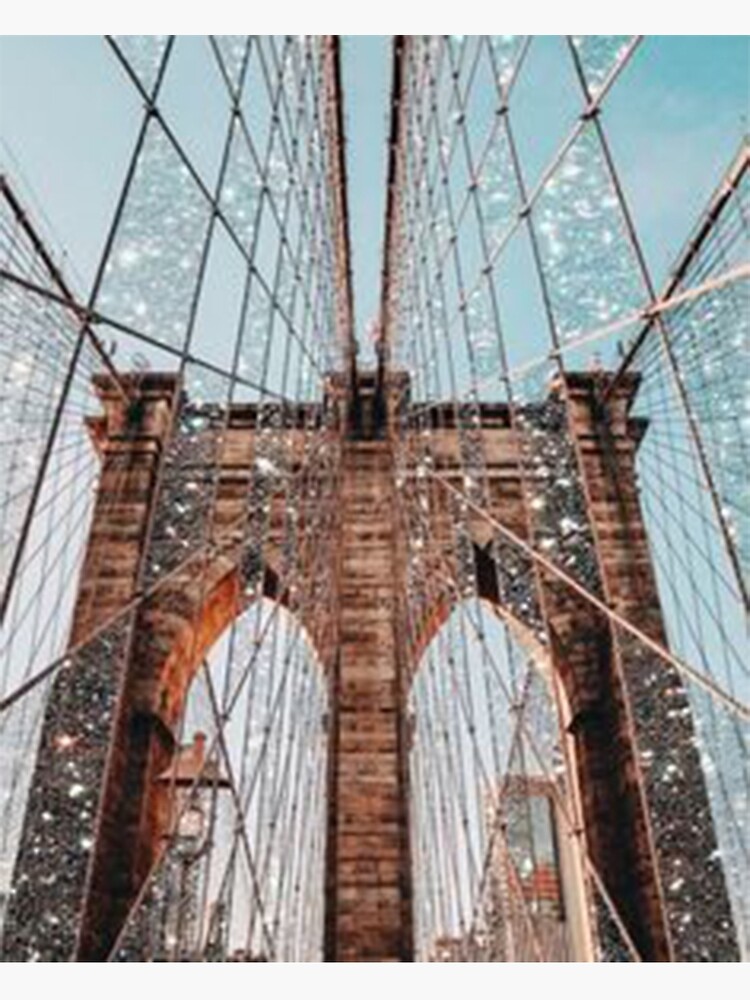 "Vintage Sparkle Bridge " Poster by louellet23 | Redbubble