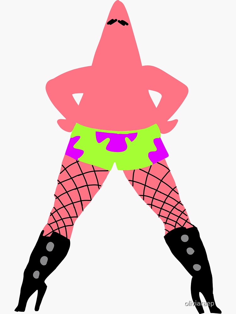 "Minimalist Patrick with Boots" Sticker for Sale by oliviaraep | Redbubble