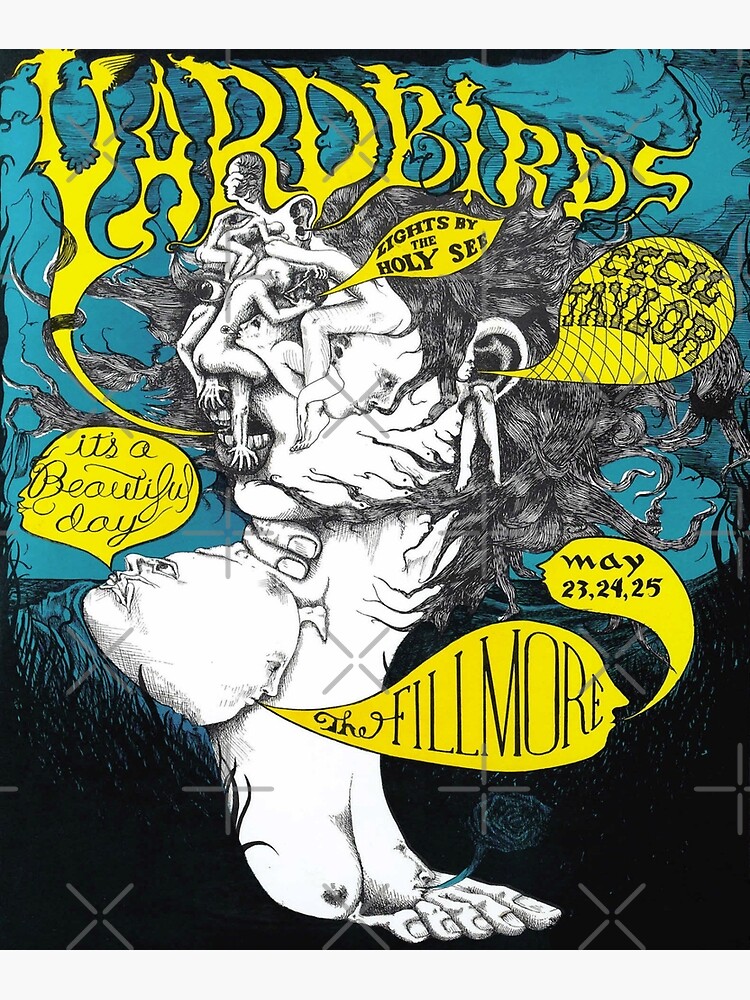 "YARDBIRDS" Poster by zarface | Redbubble
