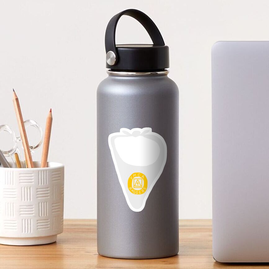 "YMCA Raggers White Rag" Sticker for Sale by mandamadness | Redbubble