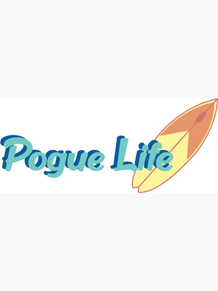 "Pogue Life sticker / Outer Banks Sticker" Sticker by morganhlaing ...