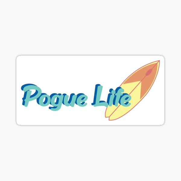 "Pogue Life sticker / Outer Banks Sticker" Sticker by morganhlaing ...
