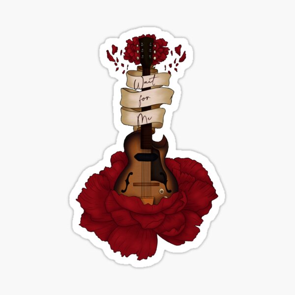 "Wait For Me" Sticker for Sale by tralma | Redbubble