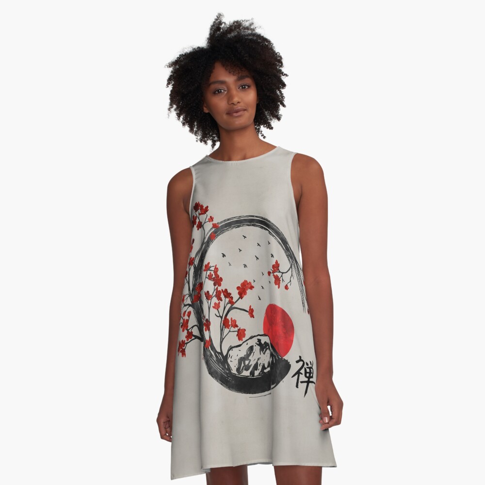 "Zen Enso Circle and Sakura Branches " Poster for Sale by k9printart | Redbubble