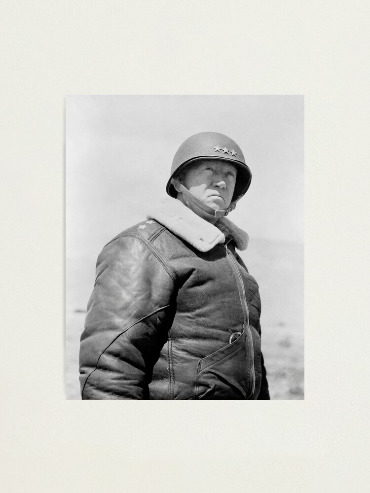 "General Patton" Photographic Print for Sale by warishellstore | Redbubble