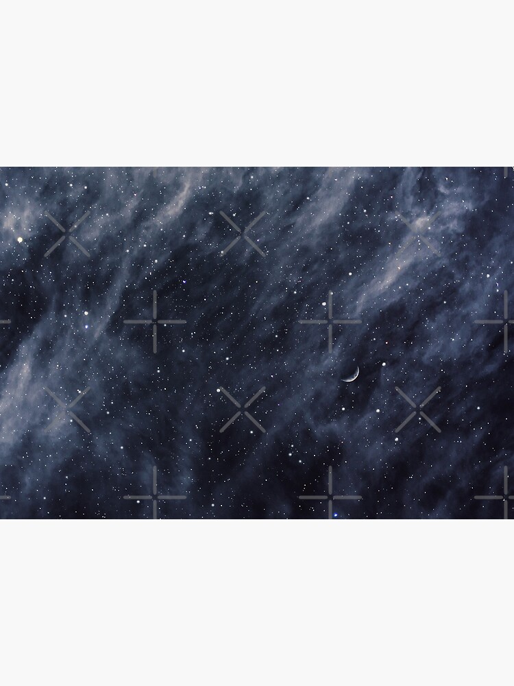 "Blue Clouds, Blue Moon" Mask for Sale by va103 | Redbubble